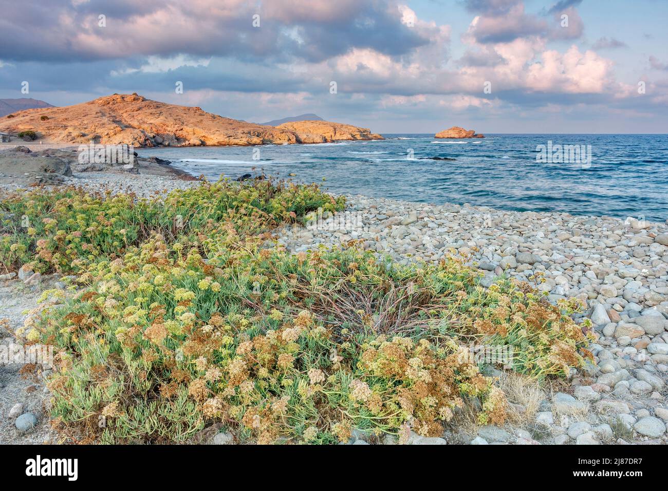 Cala del Embarcadero beach, Los Escullos, Cabo de Gata natural park ...