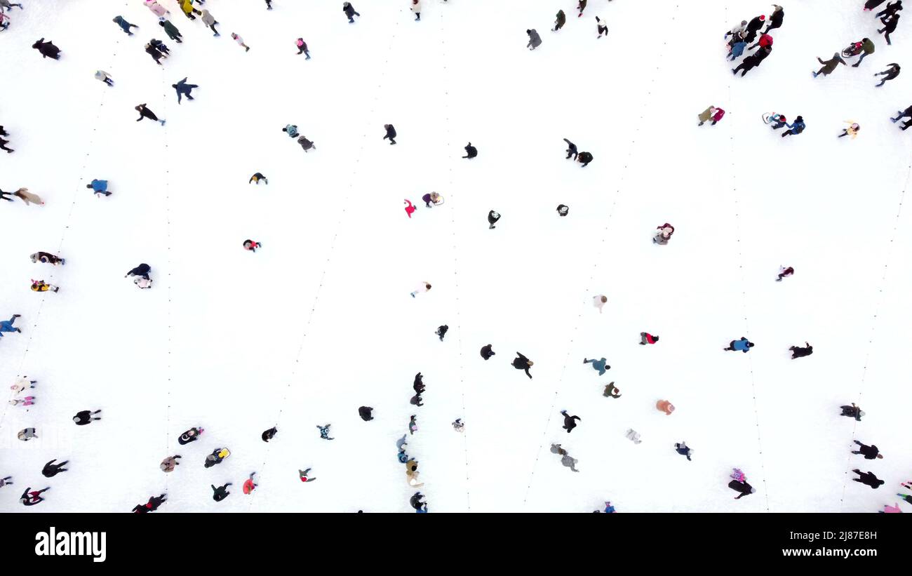 Timelapse city top view hi-res stock photography and images - Alamy