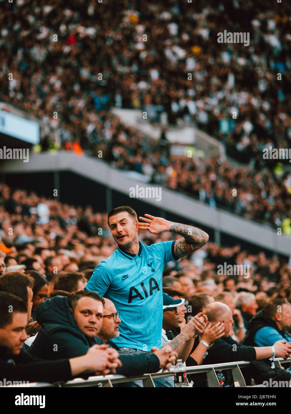 Tottenham Hotspur vs Arsenal North London Derby, 2022 Stock Photo - Alamy