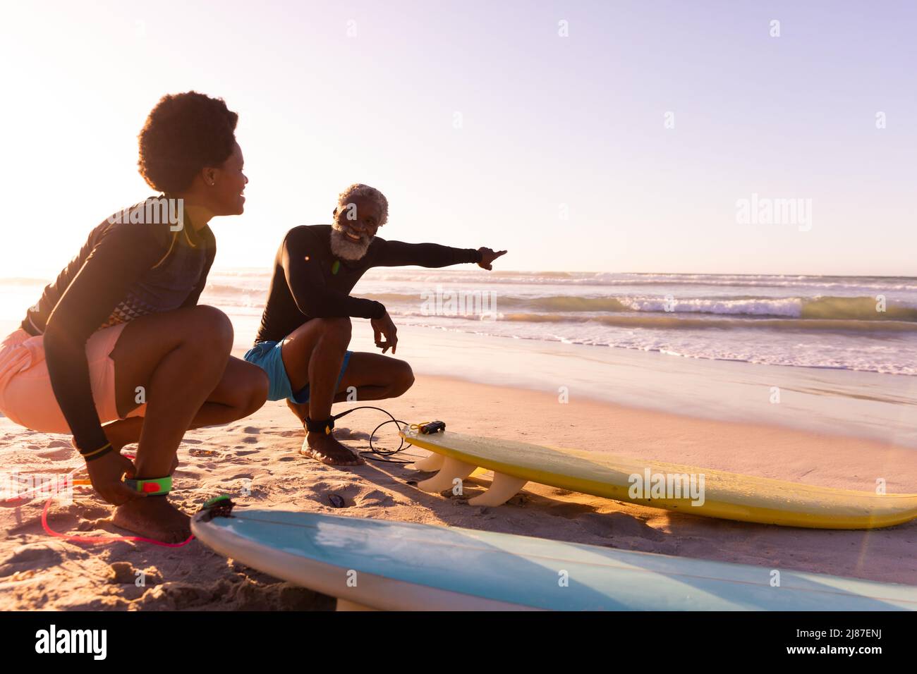 Man pointing towards sky hi-res stock photography and images - Alamy