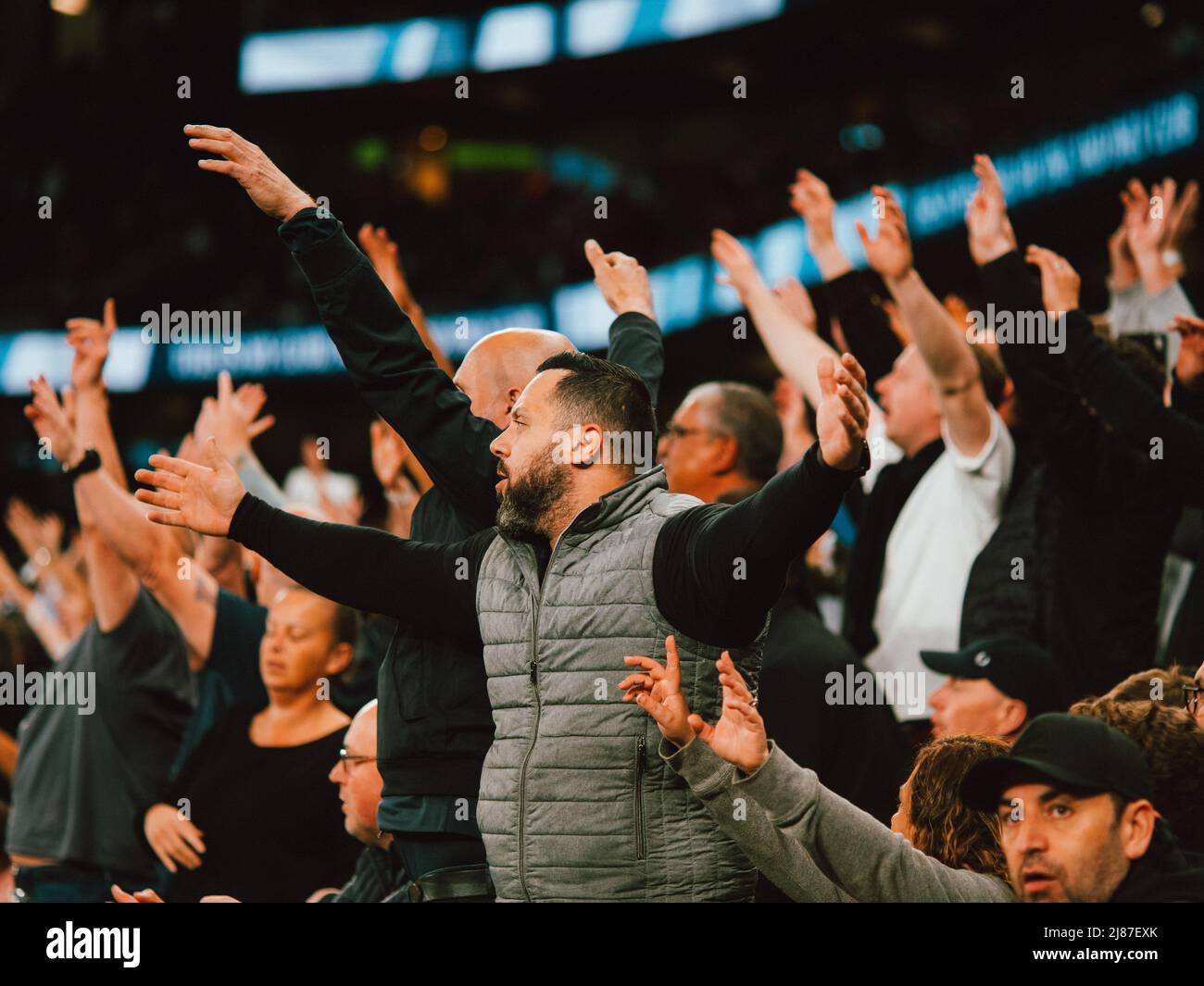 Tottenham Hotspur vs Arsenal North London Derby, 2022 Stock Photo - Alamy