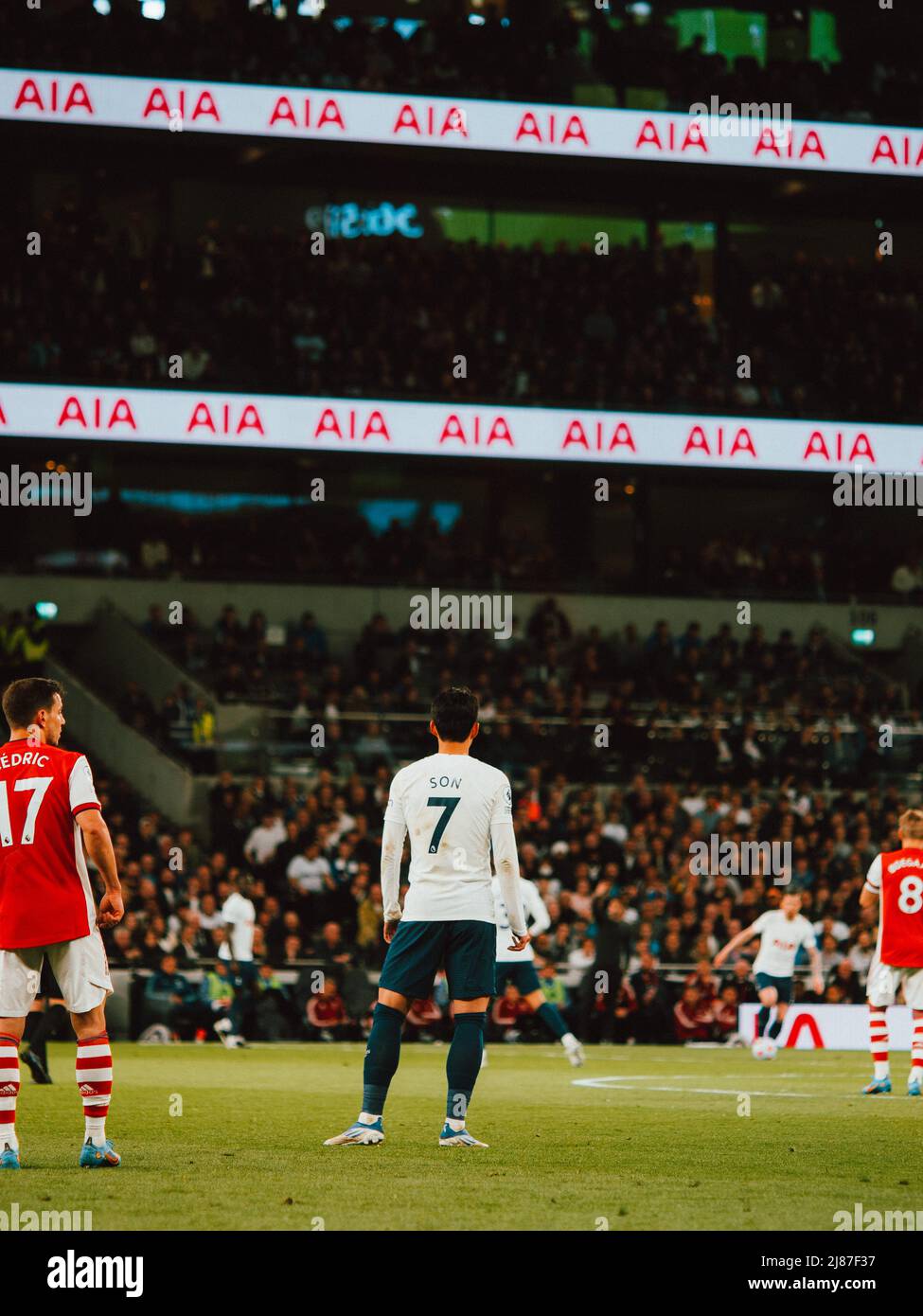 Tottenham Hotspur vs Arsenal North London Derby, 2022 Stock Photo - Alamy