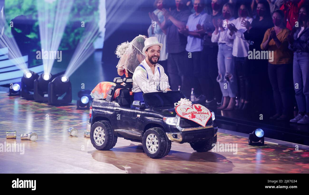 Cologne, Germany. 13th May, 2022. Mathias Mester, athlete, and Renata ...
