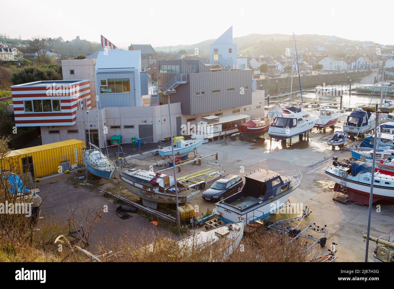 Bristol harbour walking path hi-res stock photography and images - Alamy