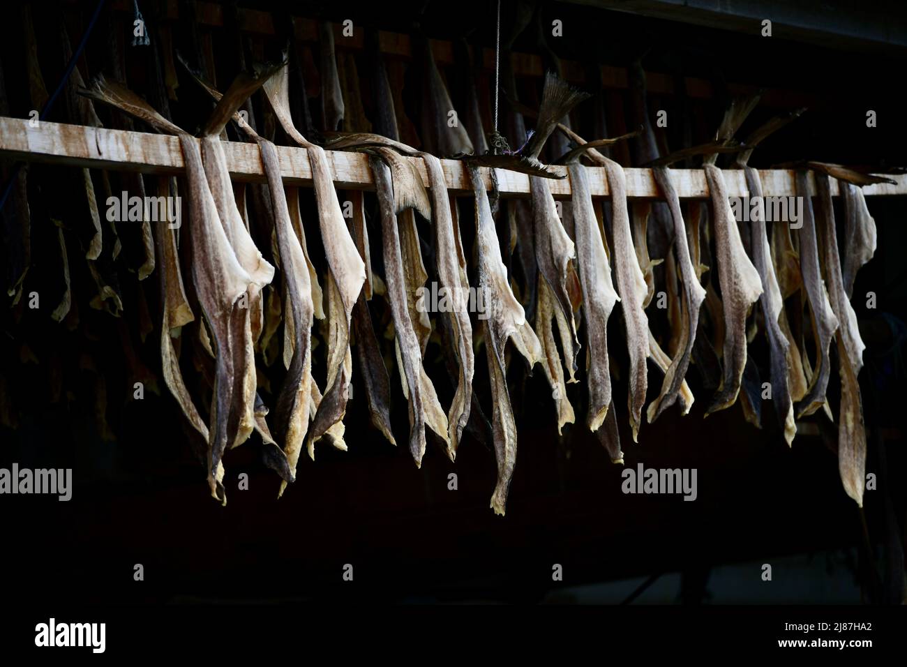 Natural fish drying method hi-res stock photography and images - Alamy