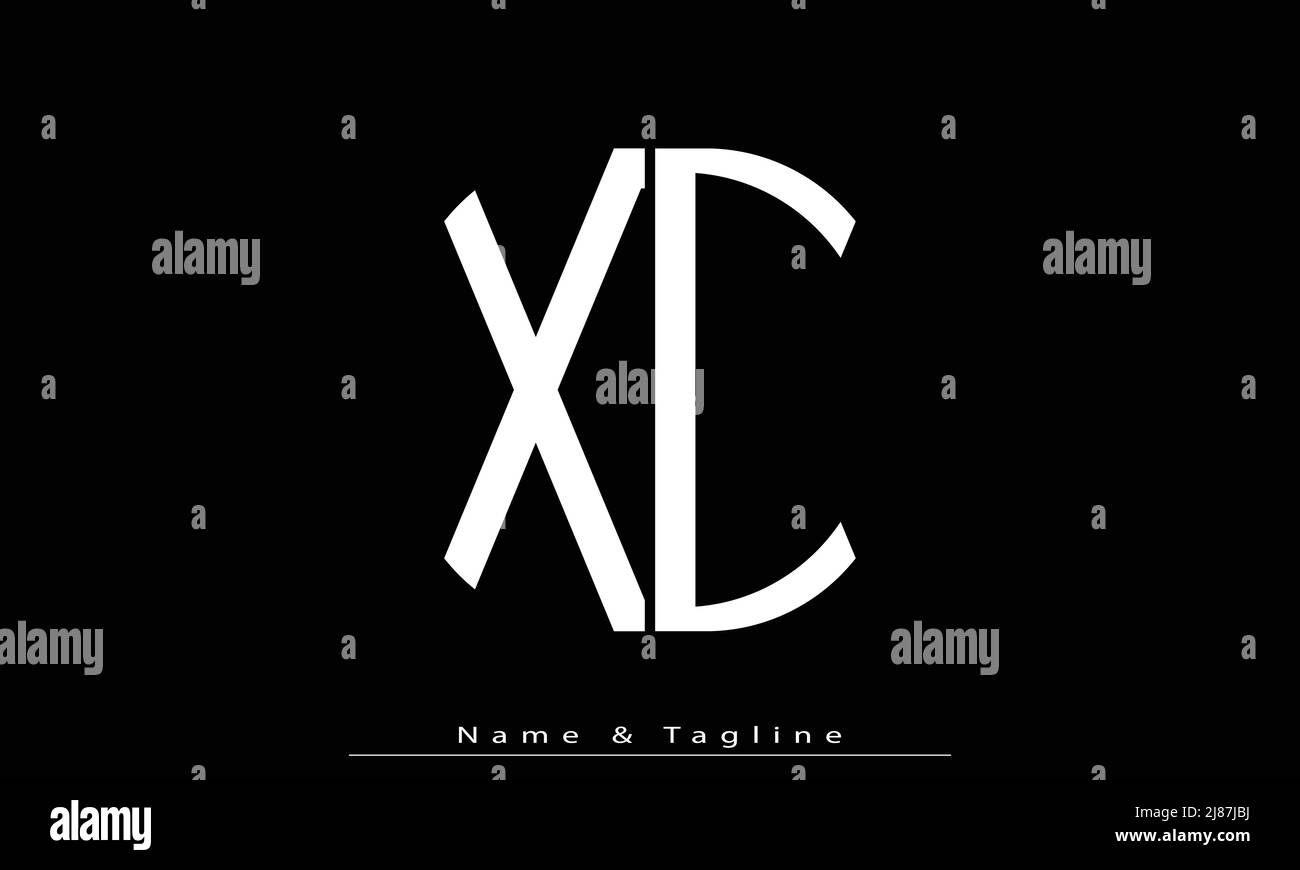 Alphabet letters Initials Monogram logo XC, CX Stock Vector Image & Art ...