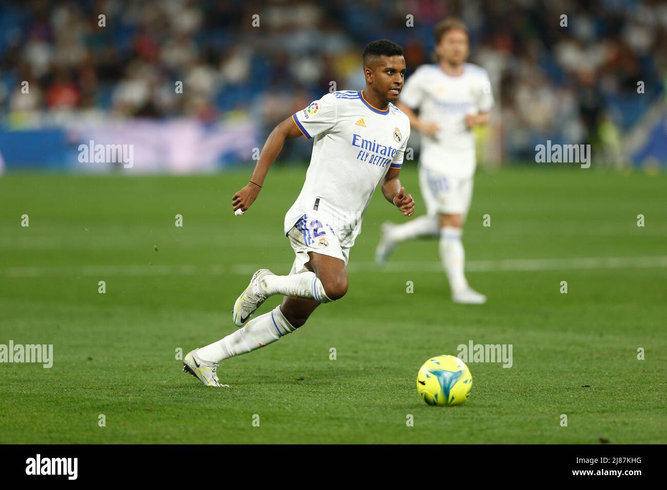 Madrid, Spain. 12th May, 2022. Rodrygo Goes (Real) Football/Soccer ...