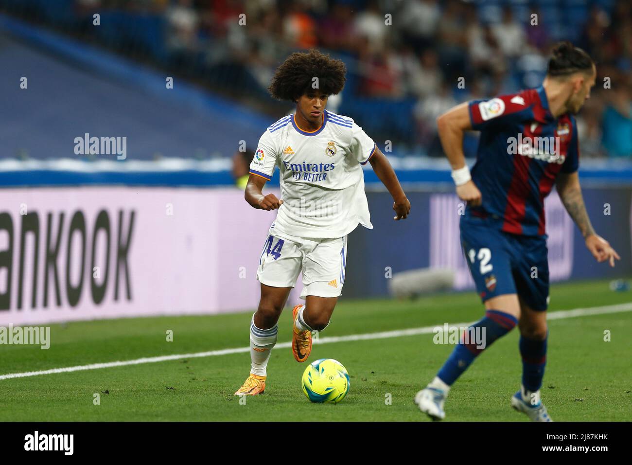 Madrid, Spain. 12th May, 2022. Peter Gonzalez (Real) Football/Soccer ...