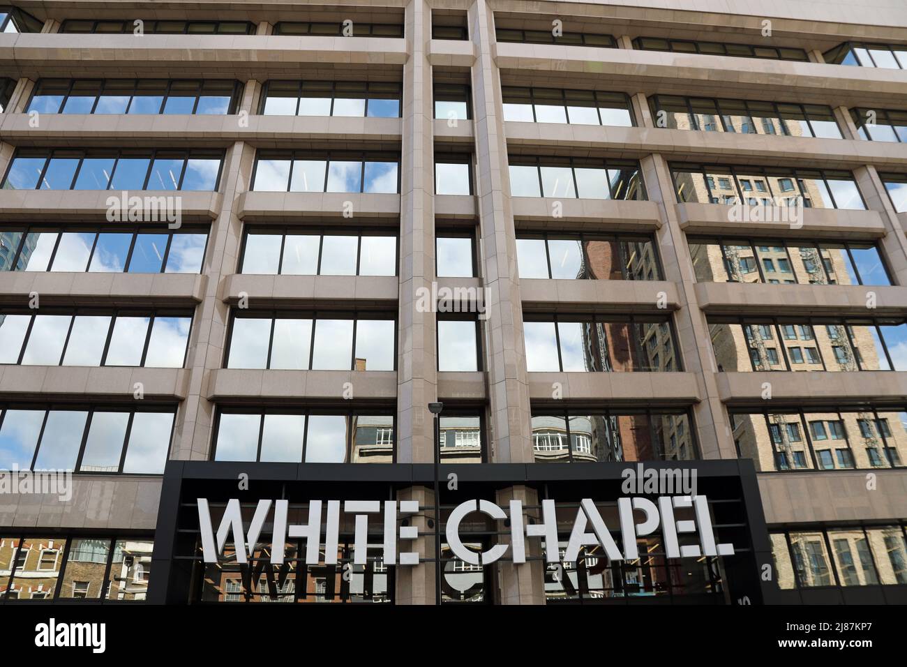 White Chapel office building in the London Borough of Tower Hamlets ...