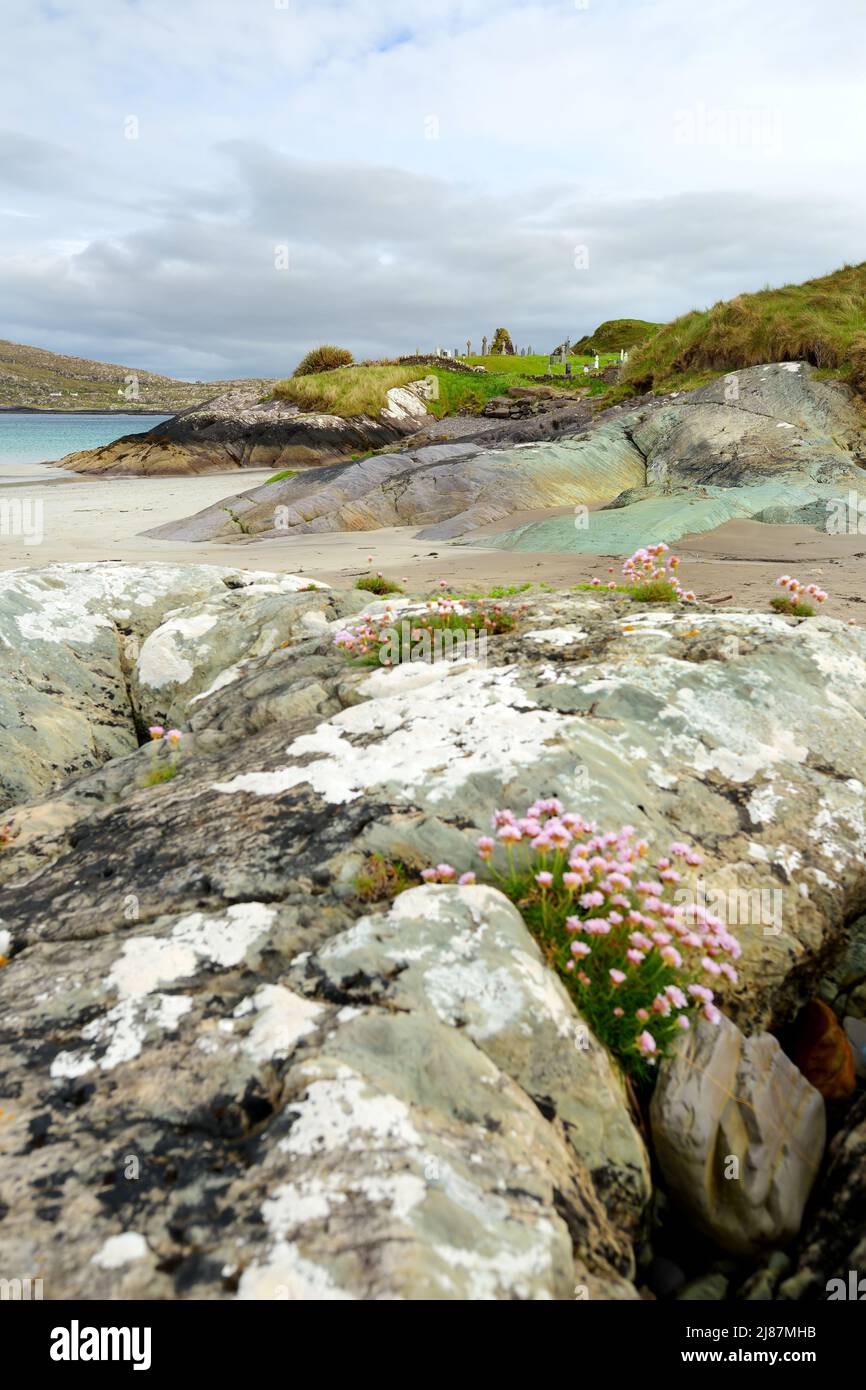 Abbey island ruins derrynane hi-res stock photography and images - Alamy