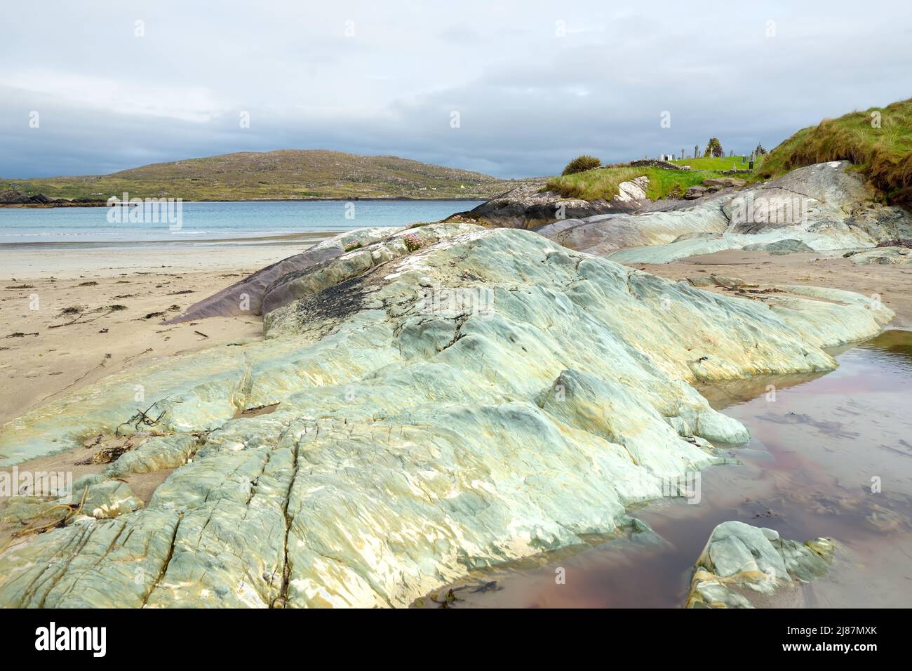 Abbey island ruins derrynane hi-res stock photography and images - Alamy