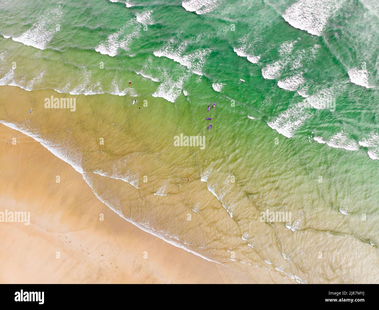 Spectacular Tullan Strand, one of Donegal's renowned surf beaches ...