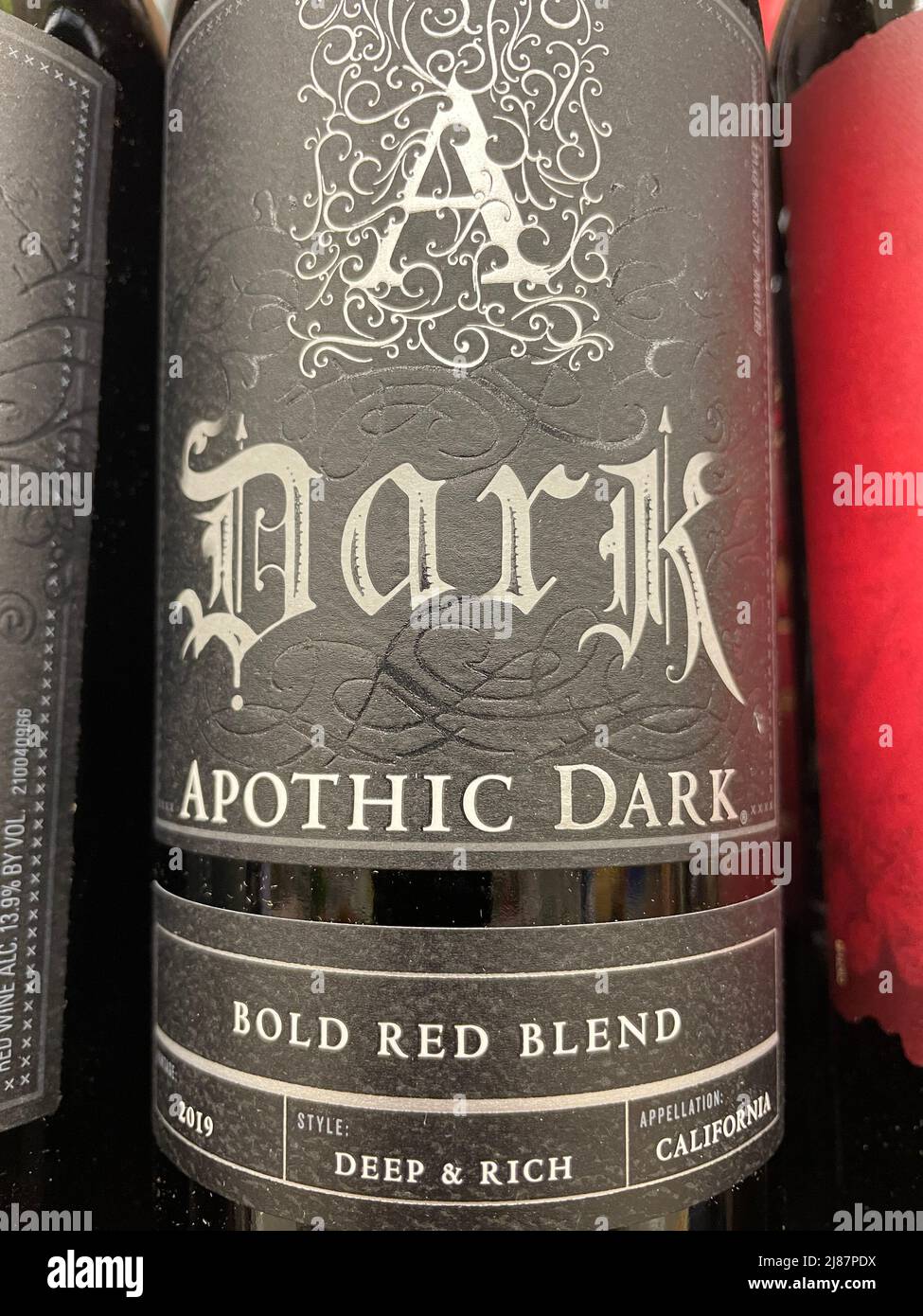 Apothic red wine hi-res stock photography and images - Alamy