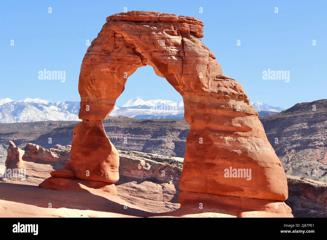 Navajo sandstone arches hi-res stock photography and images - Alamy