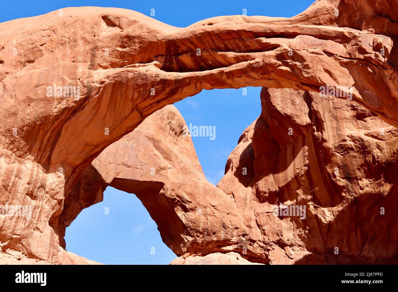 Utah double arch hi-res stock photography and images - Alamy