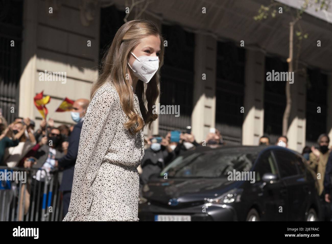 Princess Leonor of Spain attends the 30th anniversary of the Cervantes ...