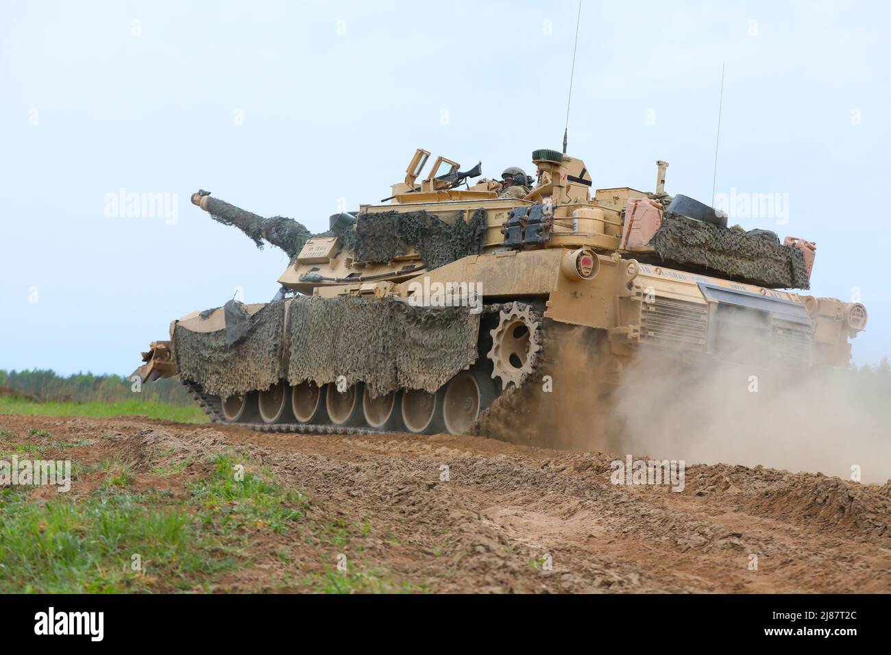 Abrams Tank Firing