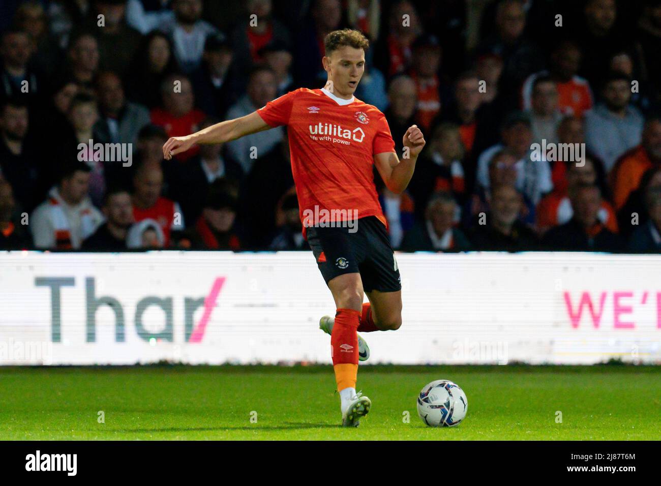 Kal Naismith #4 of Luton Town Stock Photo - Alamy