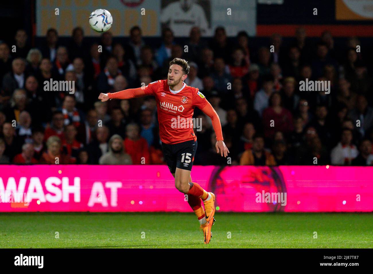 Tom Lockyer #15 of Luton Town in action during the game Stock Photo - Alamy