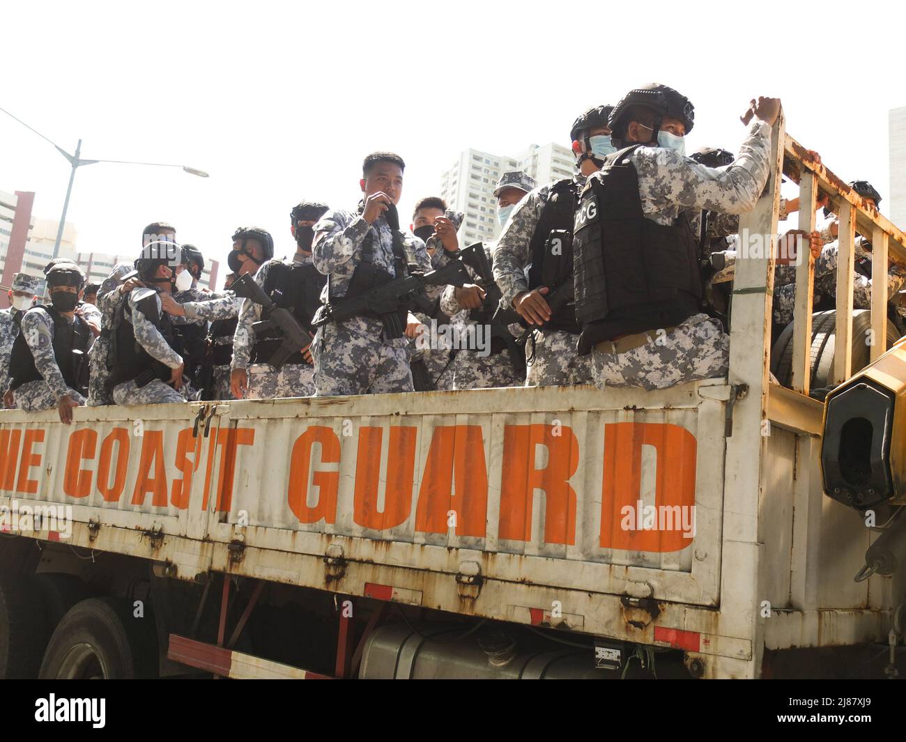Philippine coast guard hi-res stock photography and images - Alamy
