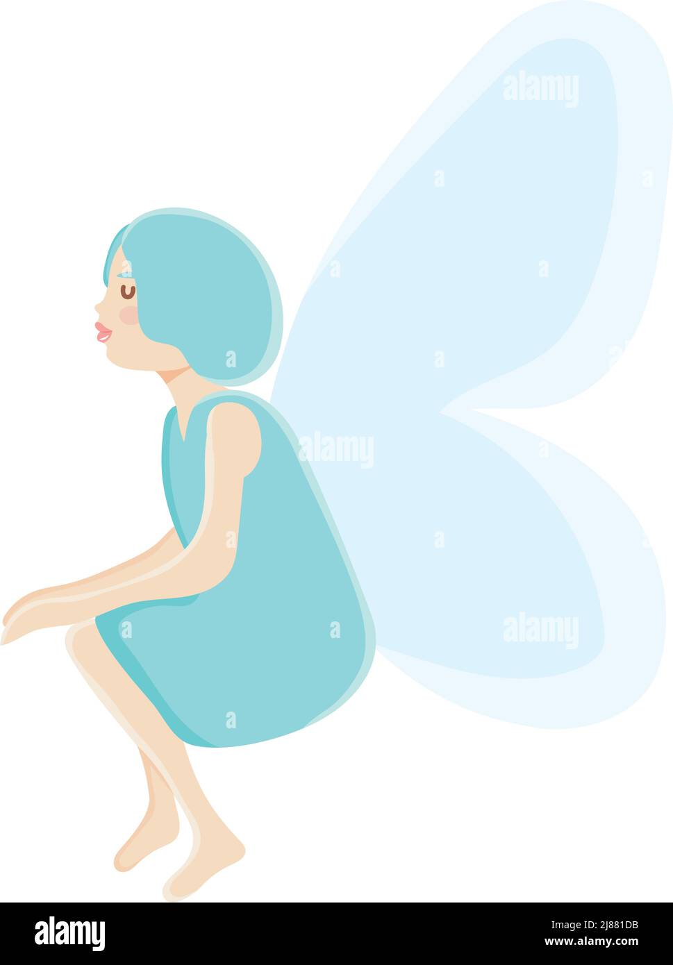 blue fairy icon Stock Vector Image & Art - Alamy
