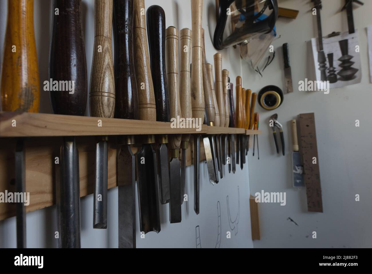 Tool rack hi-res stock photography and images - Alamy