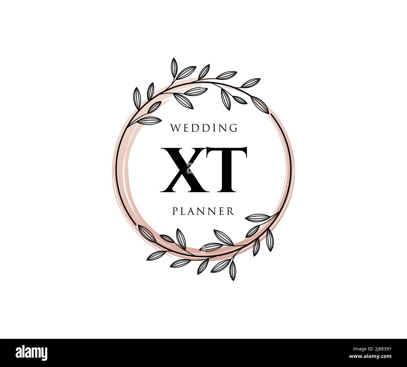 Letter xt vector vectors hi-res stock photography and images - Alamy