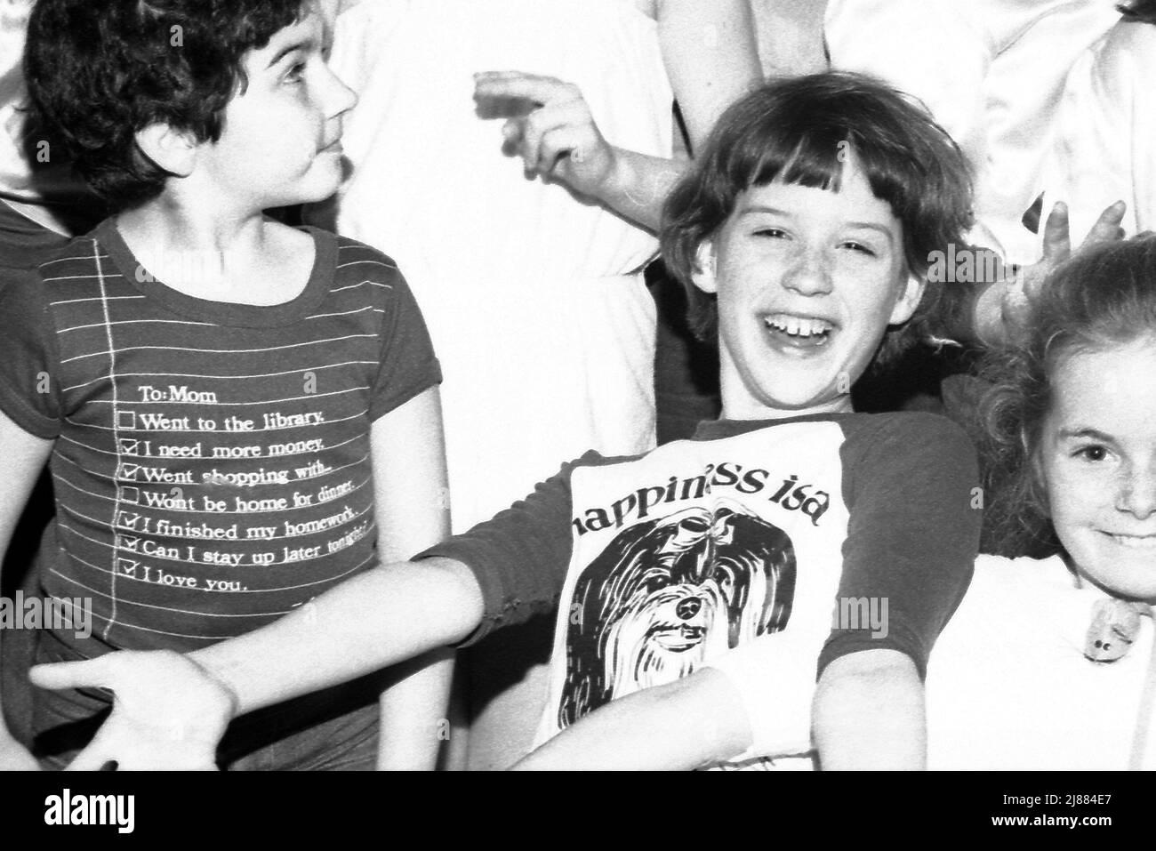 Molly Ringwald celebrating the first year anniversary of Annie with ...