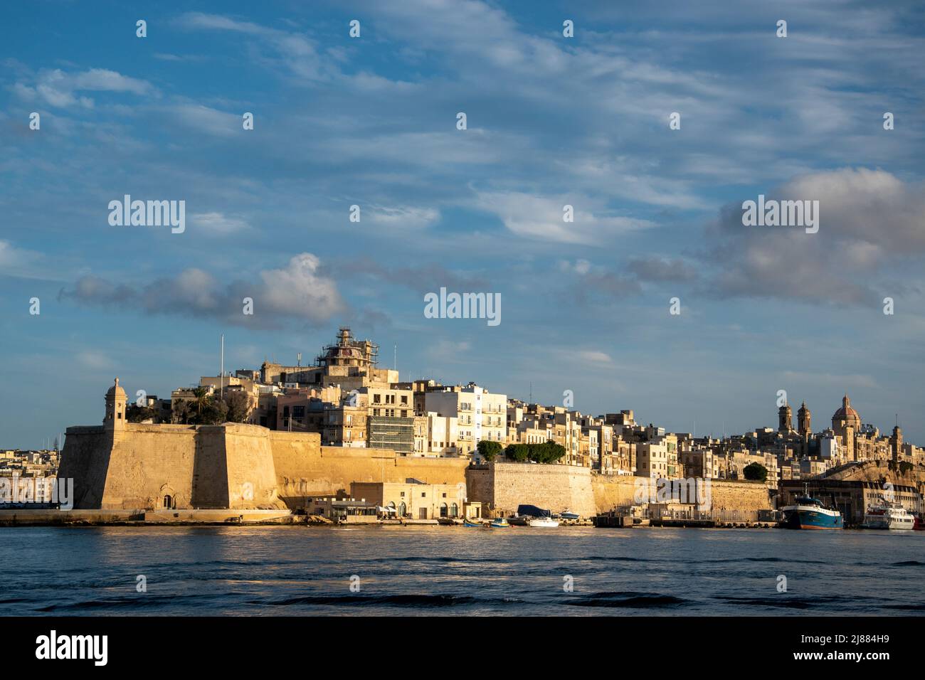 Fort St. Angelo is a bastioned fort in Birgu, Malta, located at the ...