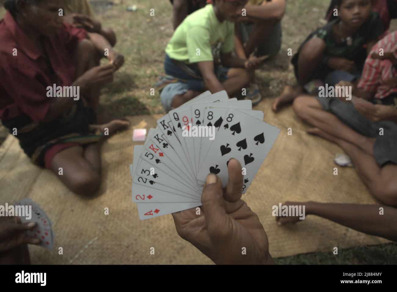 Building A House Of Playing Cards
