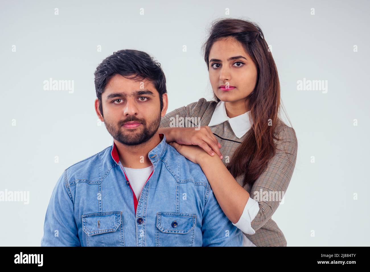 India girlfriend boyfriend hi-res stock photography and images - Alamy