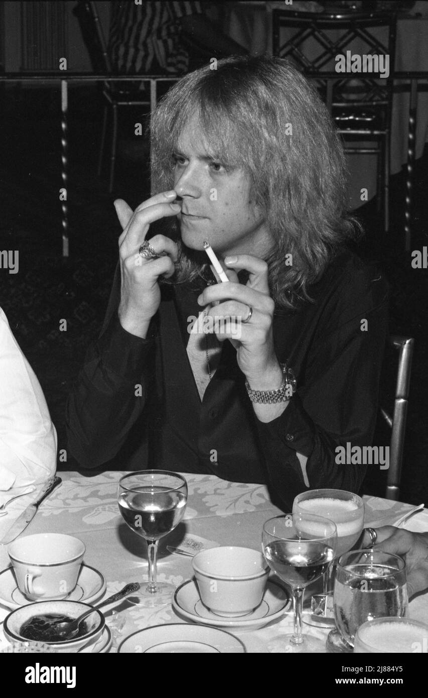Tom Hamilton at the press conference before the premiere of Sgt. Pepper ...