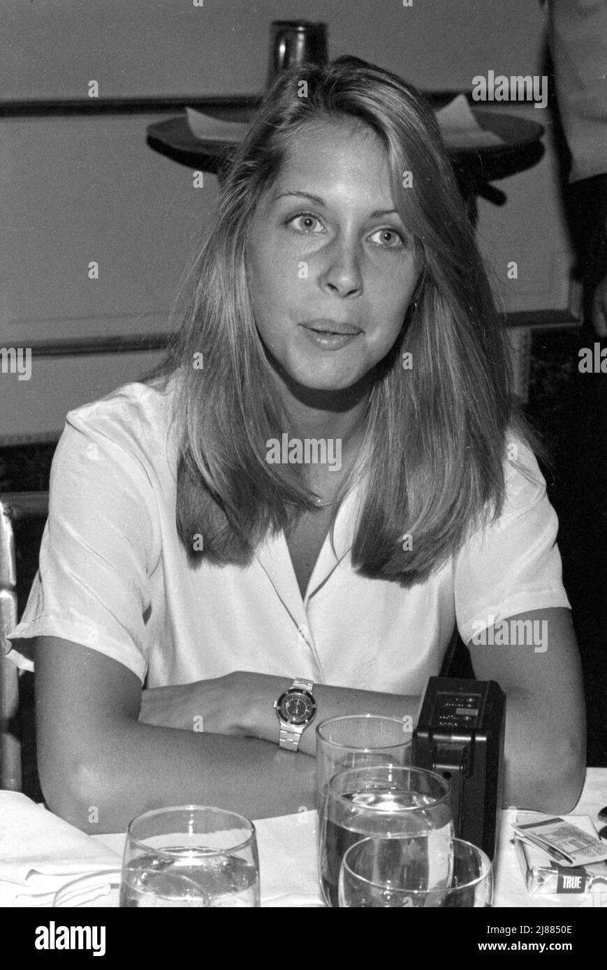 Sandy Farina at the press conference before the premiere of Sgt. Pepper ...