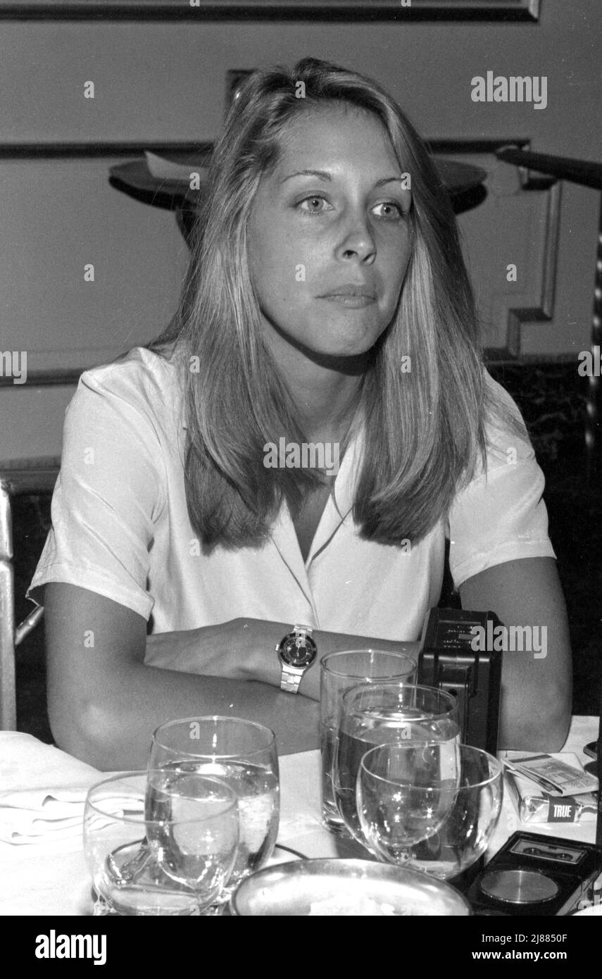 Sandy Farina at the press conference before the premiere of Sgt. Pepper ...