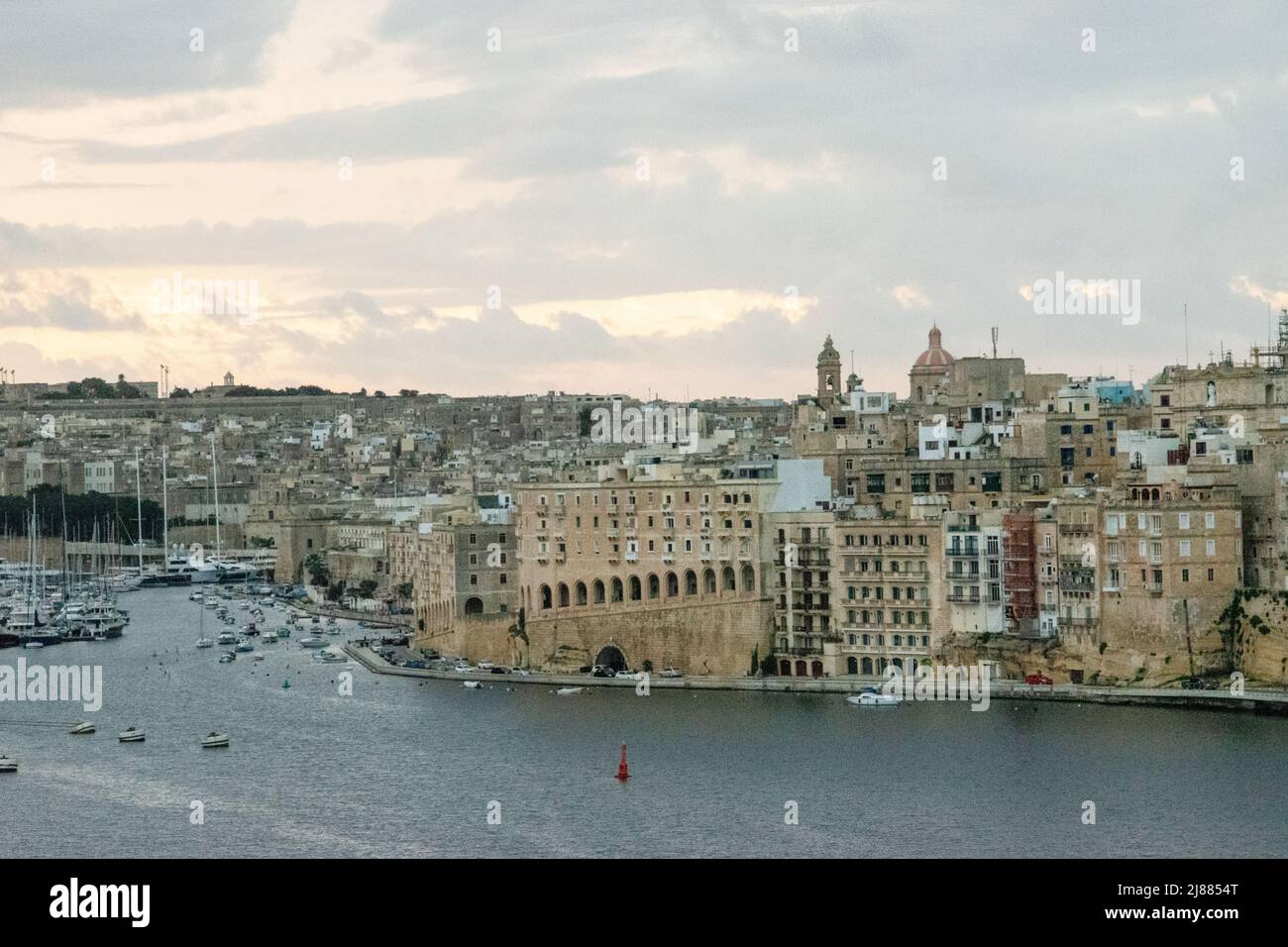 The fortified city of Senglea, Malta Stock Photo - Alamy