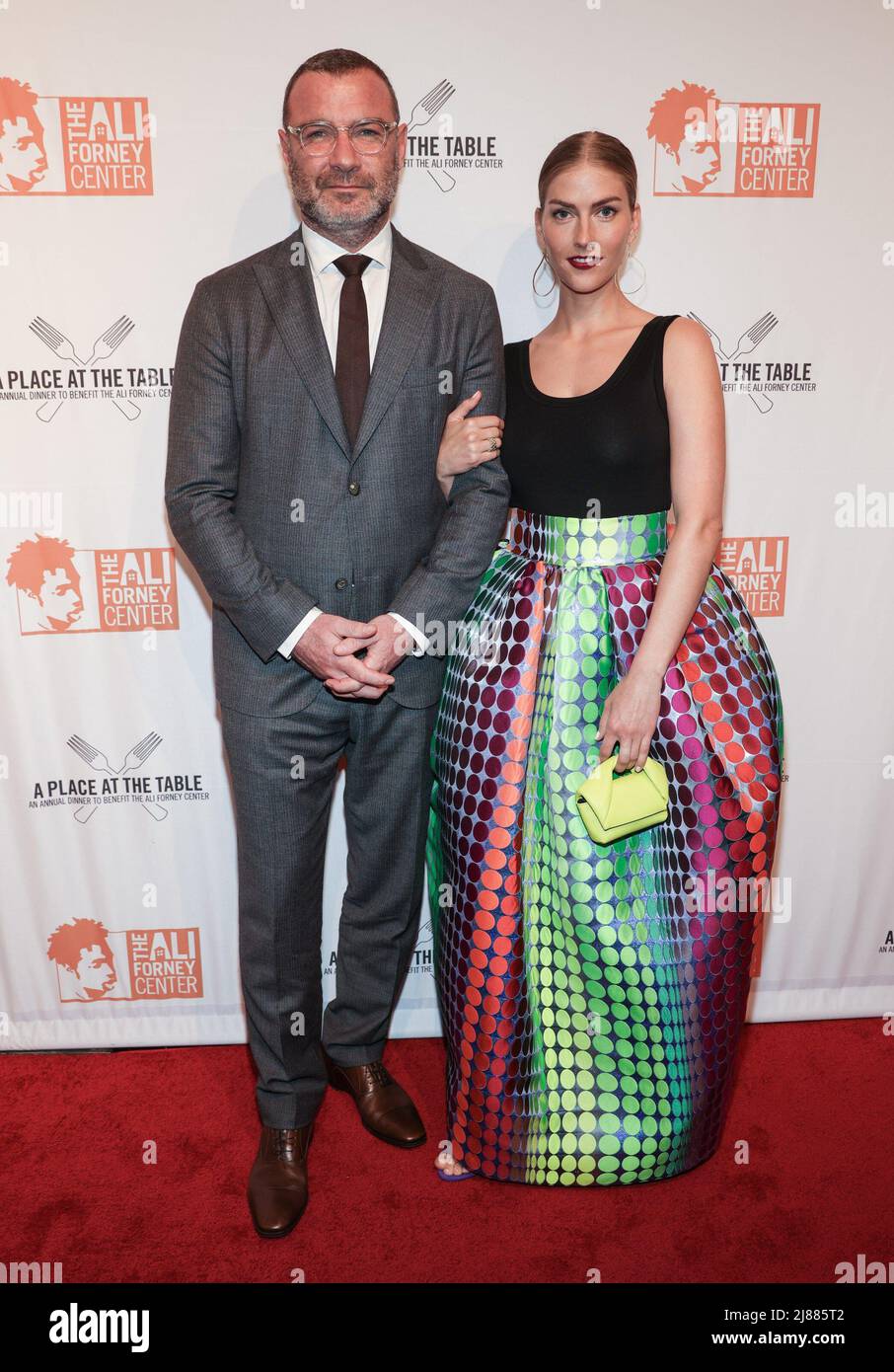 New York, NY, USA. 13th May, 2022. Liev Schreiber, Taylor Neisen at ...