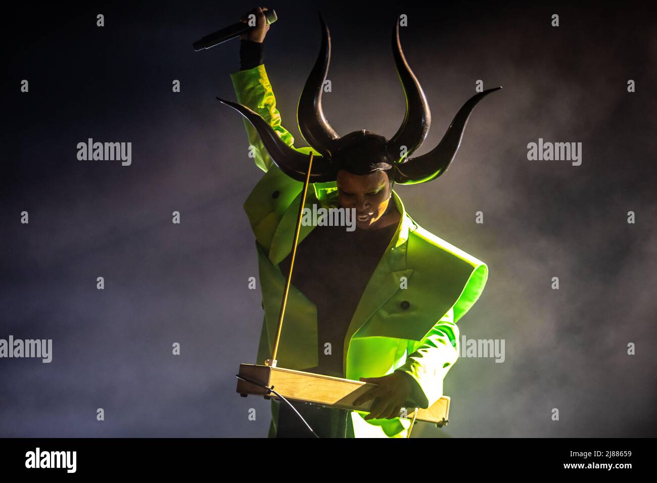 May. 13th 2022. Zagreb, Croatia -The famous British singer Skin with ...