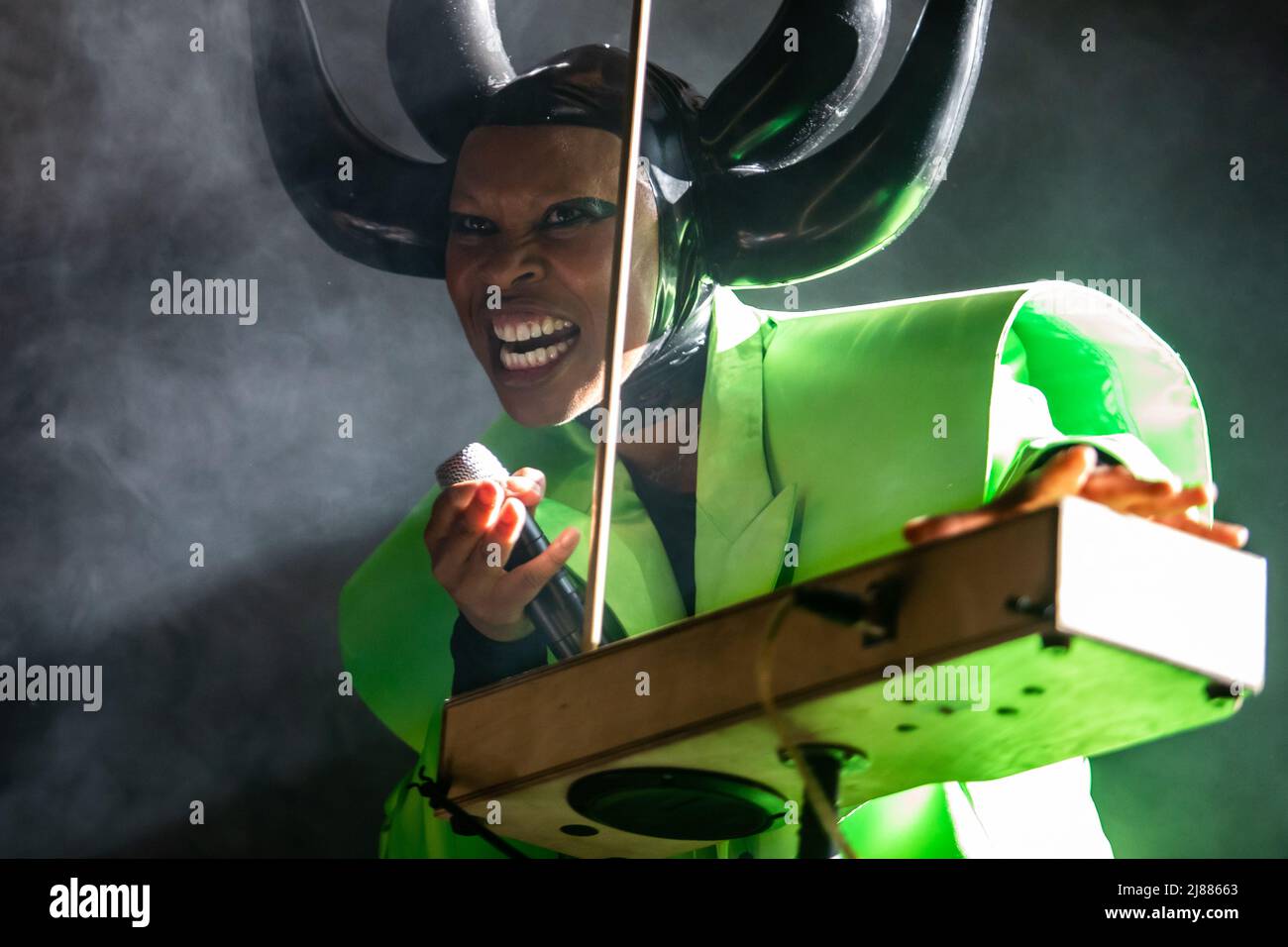 May. 13th 2022. Zagreb, Croatia -The famous British singer Skin with ...