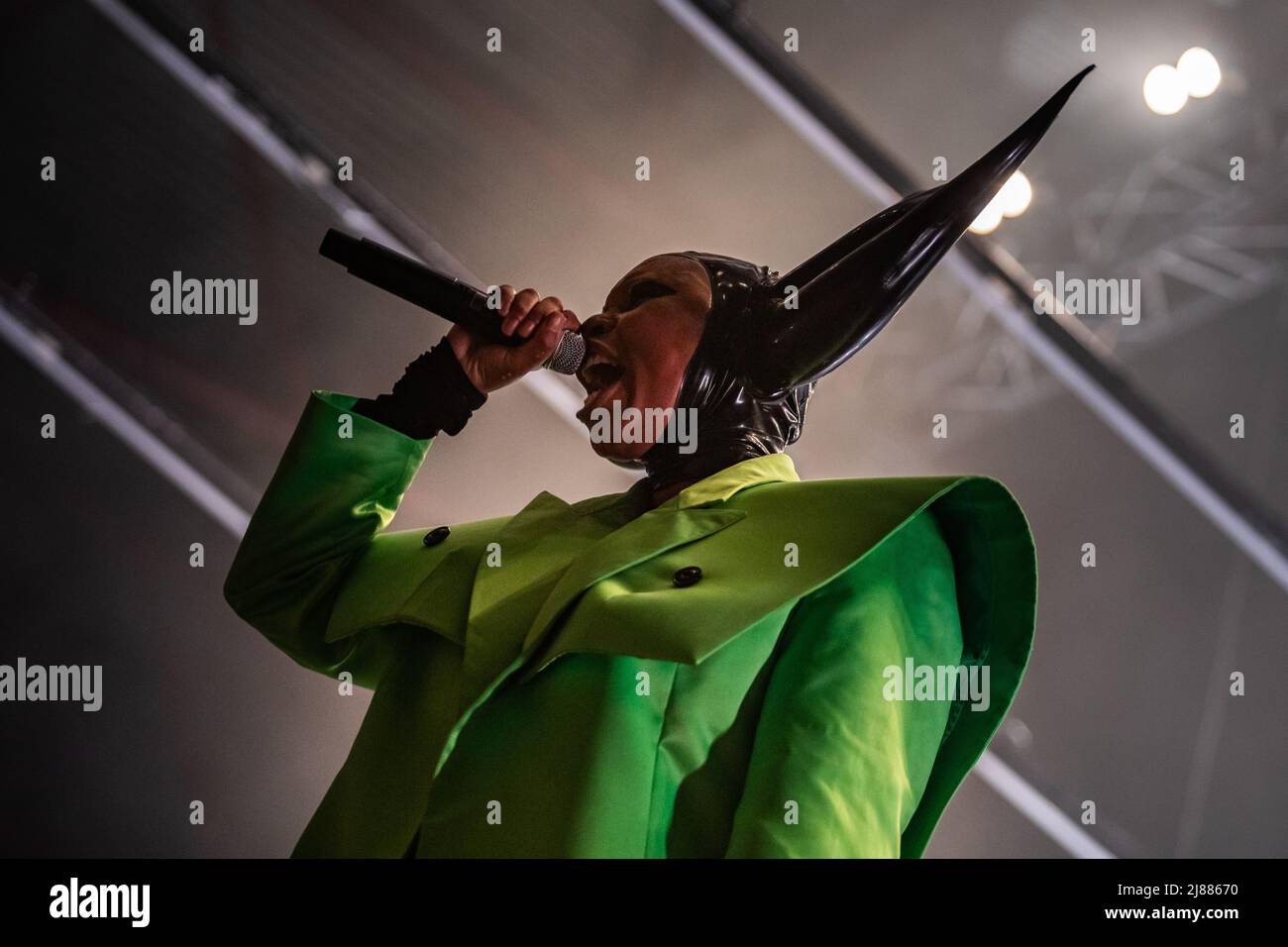 May. 13th 2022. Zagreb, Croatia -The famous British singer Skin with ...