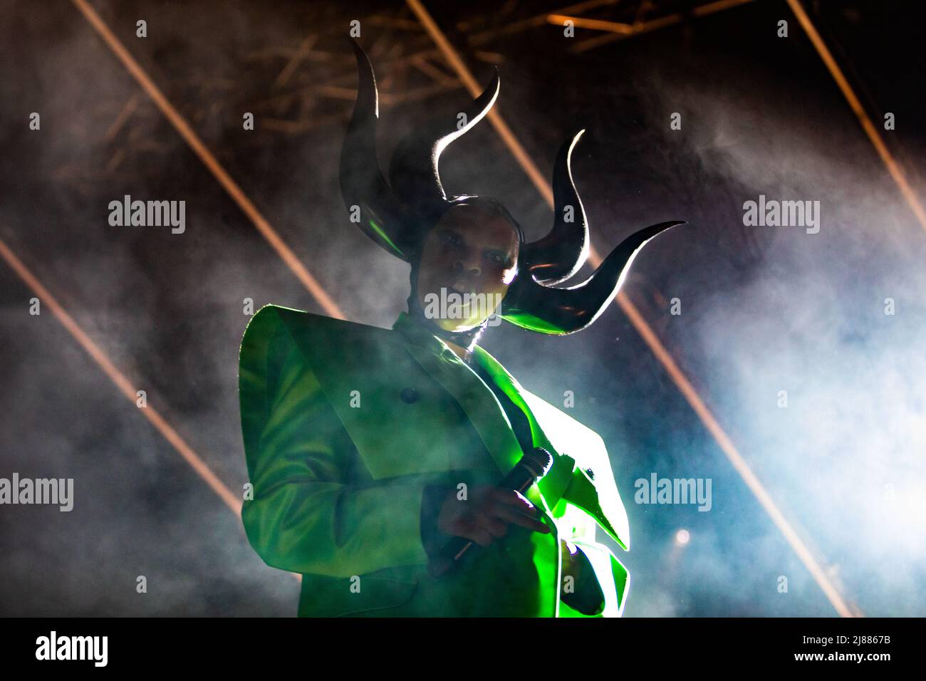 May. 13th 2022. Zagreb, Croatia -The famous British singer Skin with ...