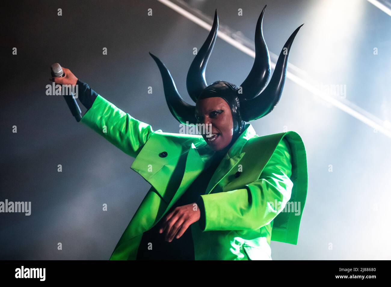 May. 13th 2022. Zagreb, Croatia -The famous British singer Skin with ...