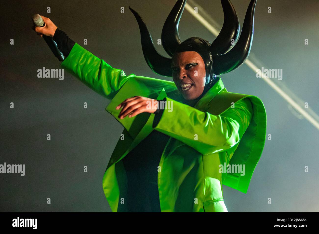 May. 13th 2022. Zagreb, Croatia -The famous British singer Skin with ...