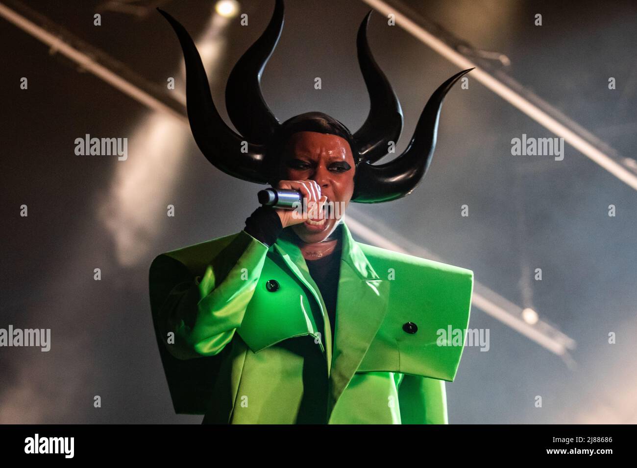 May. 13th 2022. Zagreb, Croatia -The famous British singer Skin with ...