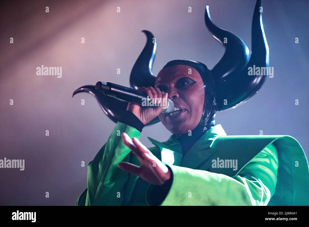 May. 13th 2022. Zagreb, Croatia -The famous British singer Skin with ...