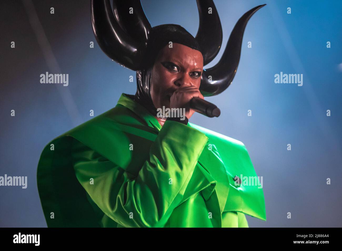 May. 13th 2022. Zagreb, Croatia -The famous British singer Skin with ...