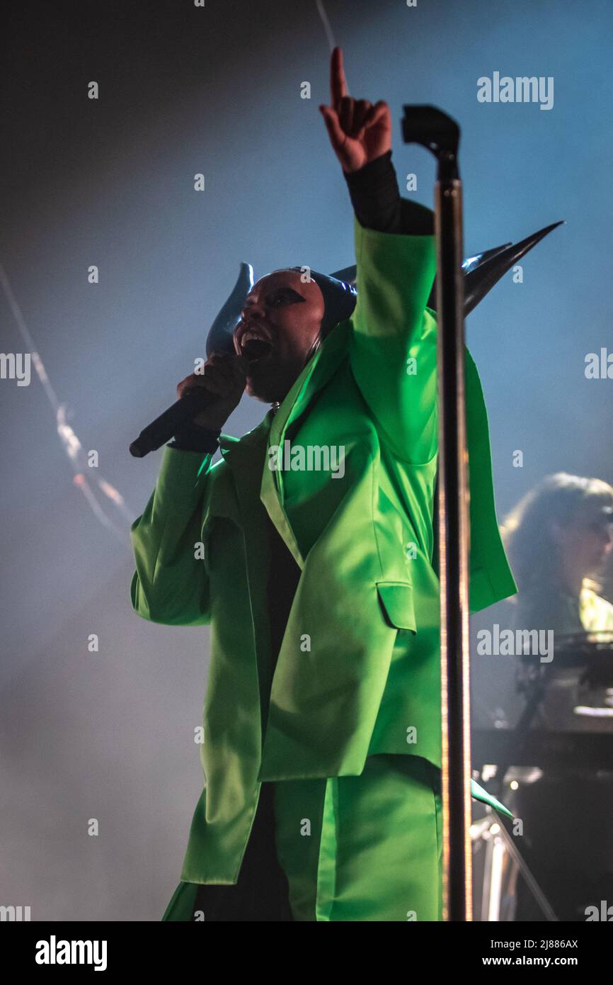 May. 13th 2022. Zagreb, Croatia -The famous British singer Skin with ...