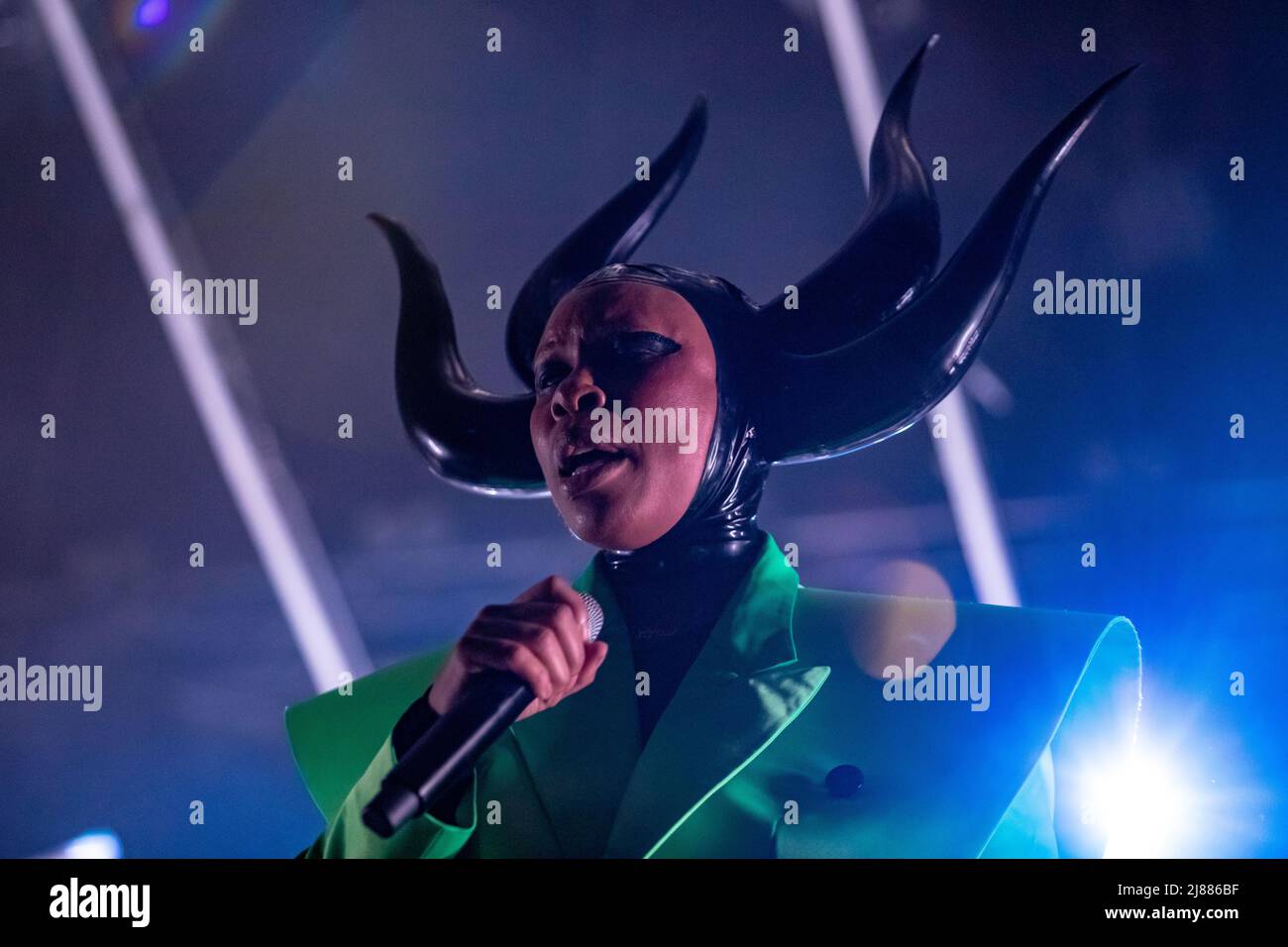 May. 13th 2022. Zagreb, Croatia -The famous British singer Skin with ...