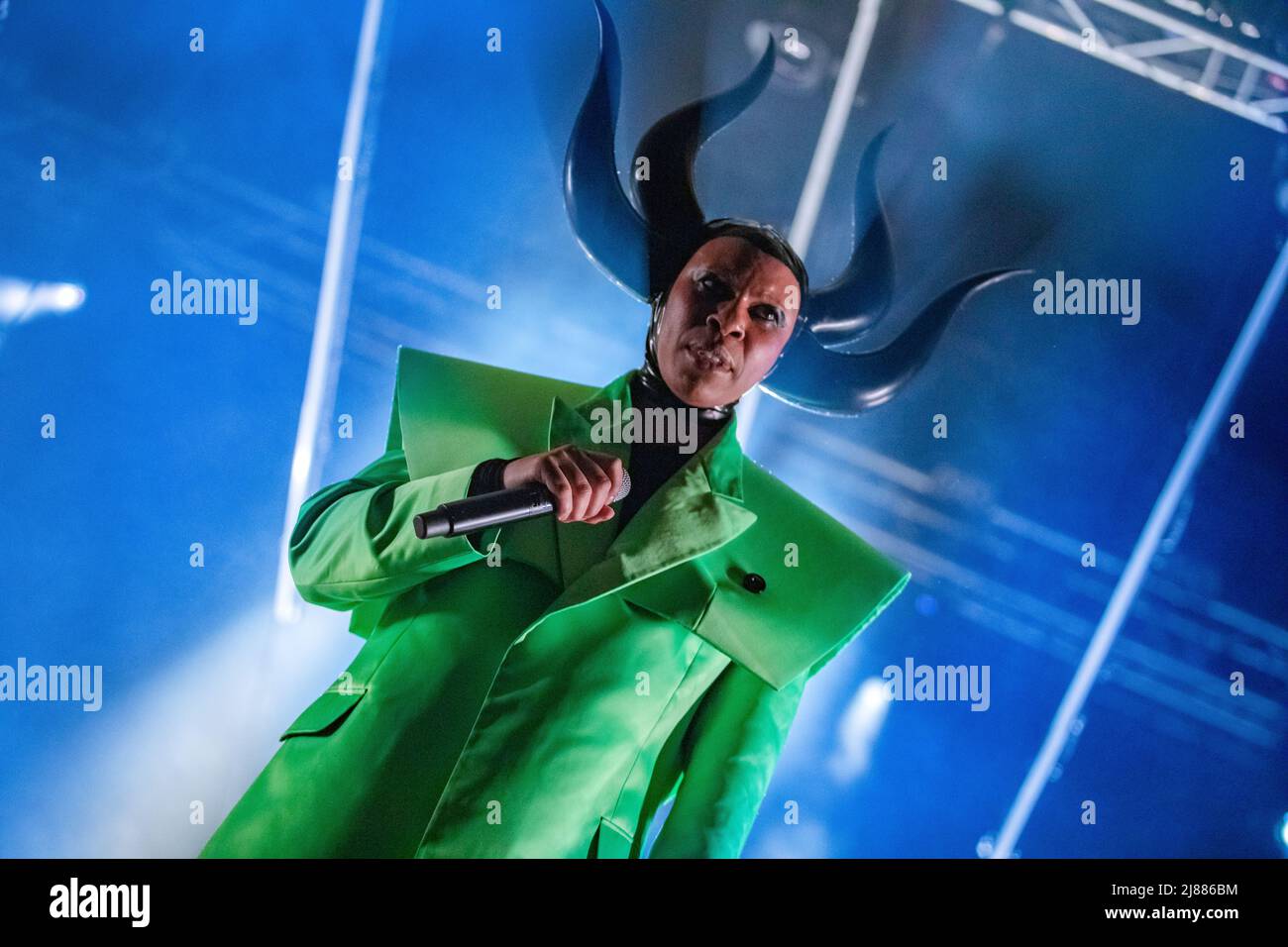 May. 13th 2022. Zagreb, Croatia -The famous British singer Skin with ...