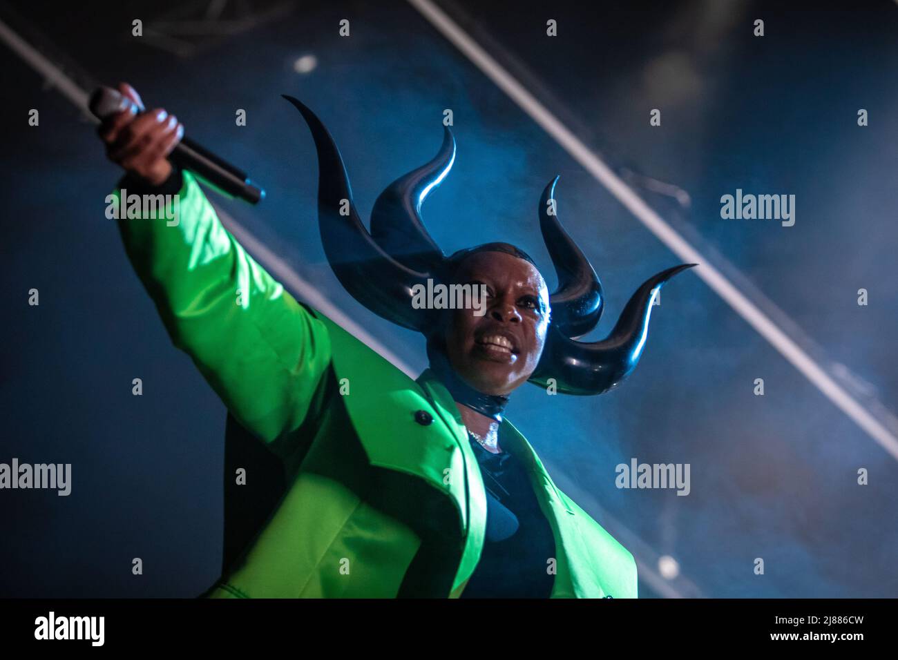 May. 13th 2022. Zagreb, Croatia -The famous British singer Skin with ...