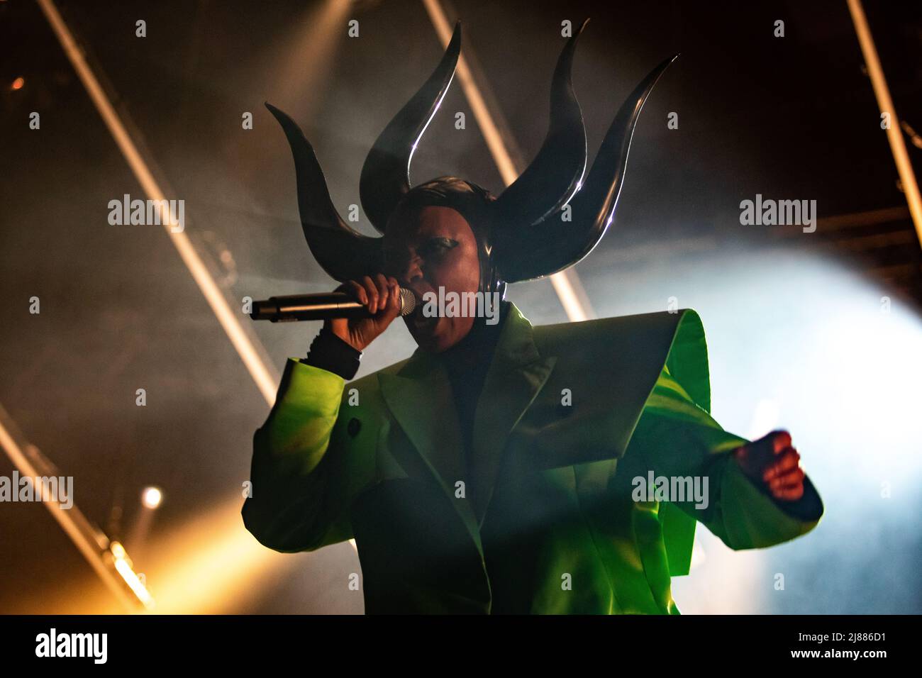 May. 13th 2022. Zagreb, Croatia -The famous British singer Skin with ...